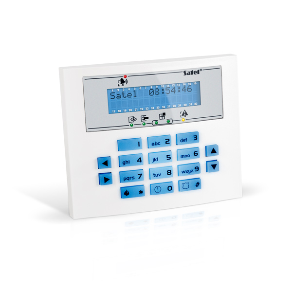 Satel Integra Bedienteil INT-KLCDS-BL